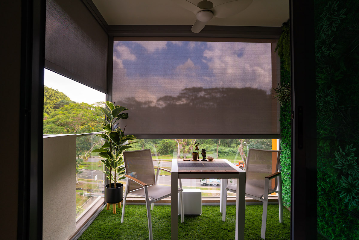 5 ways to maximise your urban balcony space - Outdoor Blinds Curtains ...